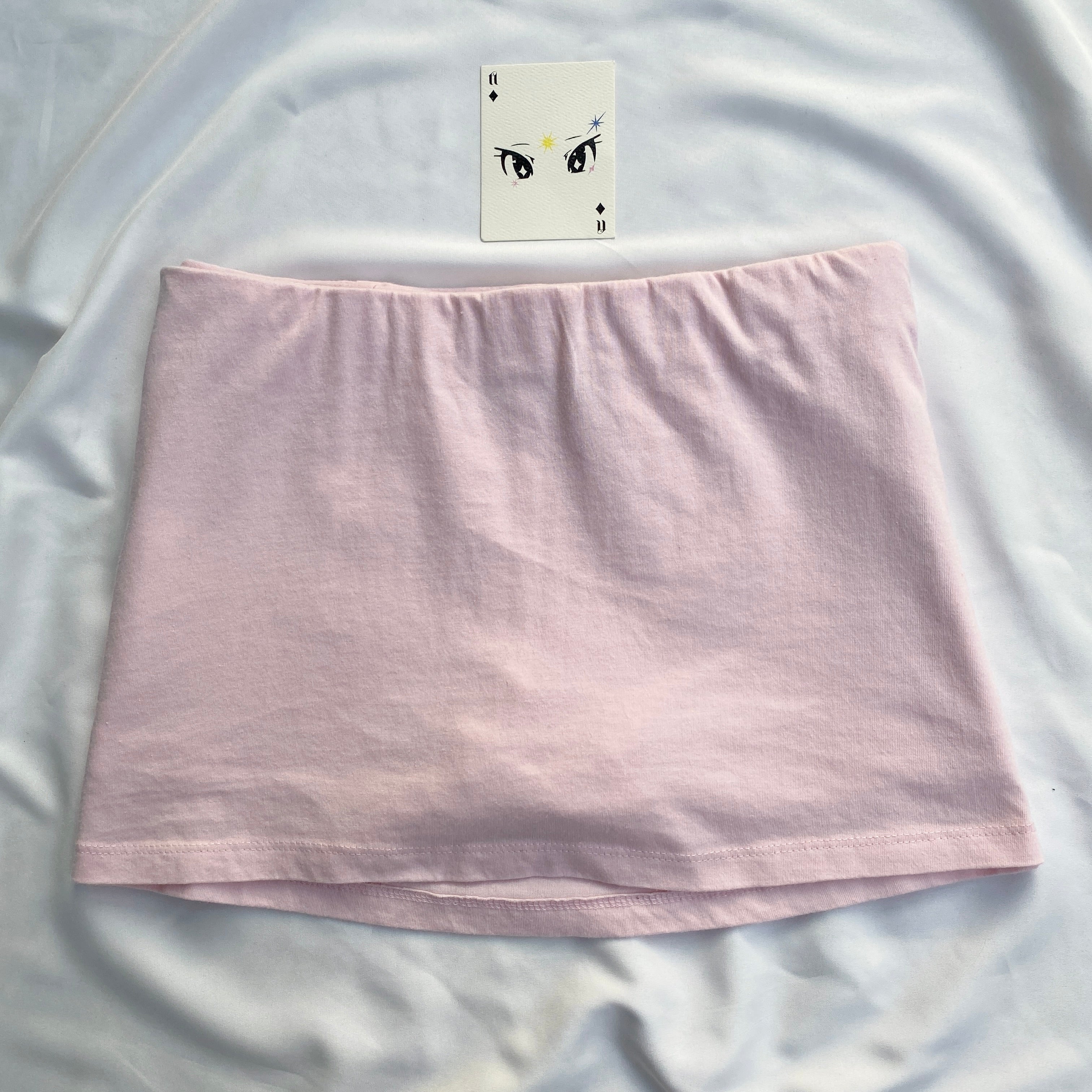 BABY PINK MINI SKIRT FROM FREE PEOPLE (Multiple sizes) – TITLQE