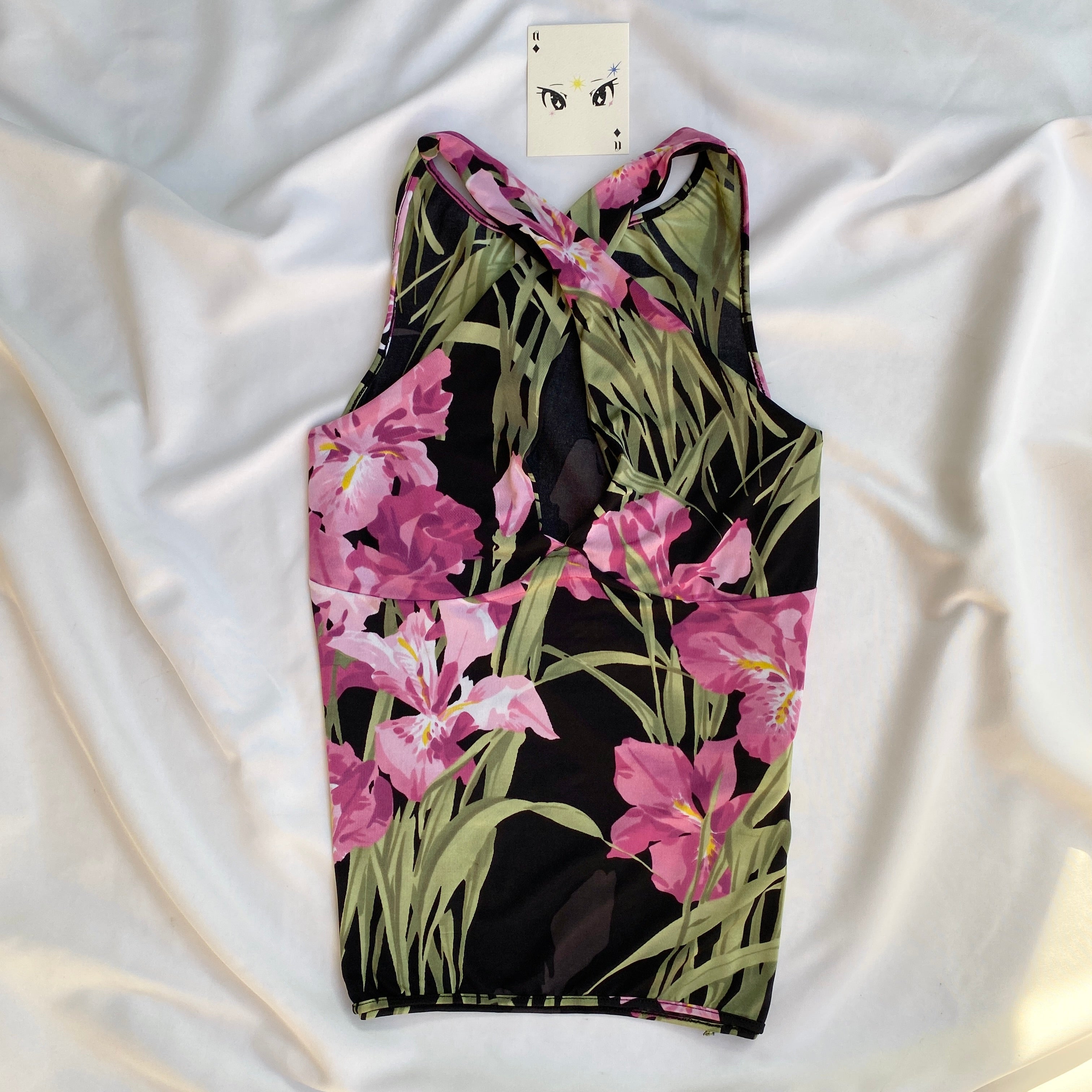 PINK FLORAL TOP (Bust : 30-34, Upper Waist : 26-34) – TITLQE